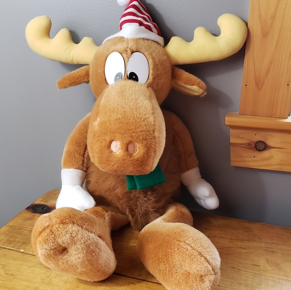 Macy's | Toys | 996 Macys Christmas Rocky And Bullwinkle Moose Plush 24 ...